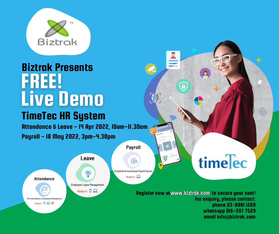 Biztrak | TimeTec HR System