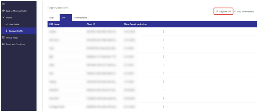 How to Register ERP and Add an Intermediary on the MyInvois Portal